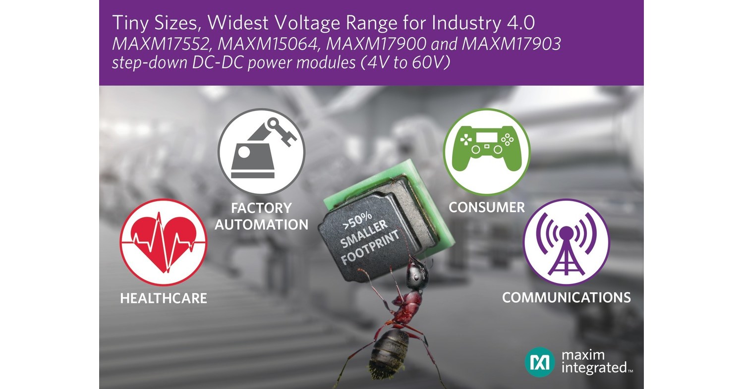 Maxim Delivers Industry's Widest Voltage Range and Smallest Footprint ...