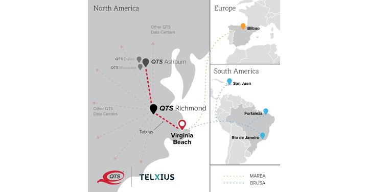 QTS and Telxius Collaborate to Deliver Lowest Latency Connectivity to ...