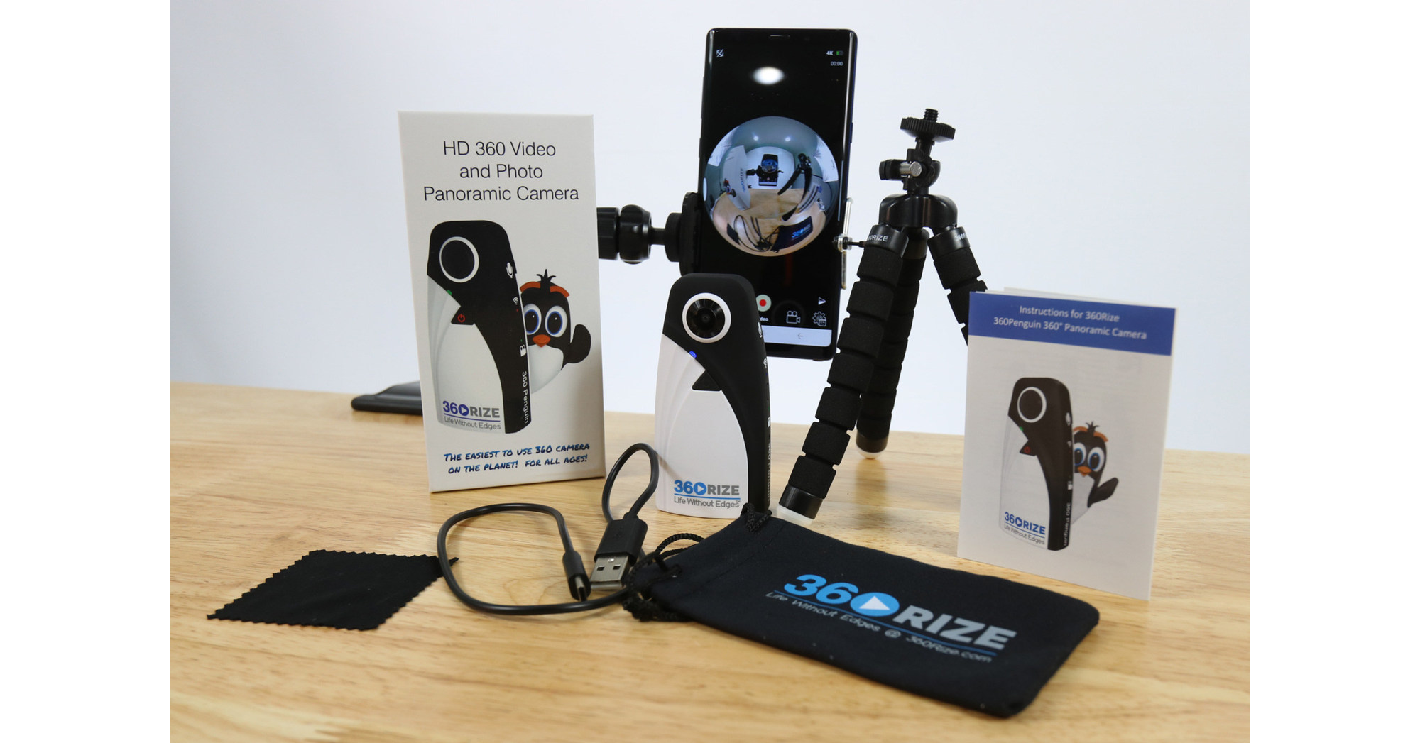 360Rize™ annonce le 360Penguin, une première mondiale, une caméra vidéo ...