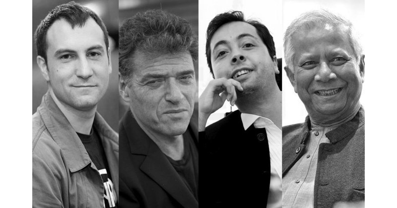 Rufus Pollock, Andrew Keen, Victor Pineda and Muhammad Yunus, Keynotes ...