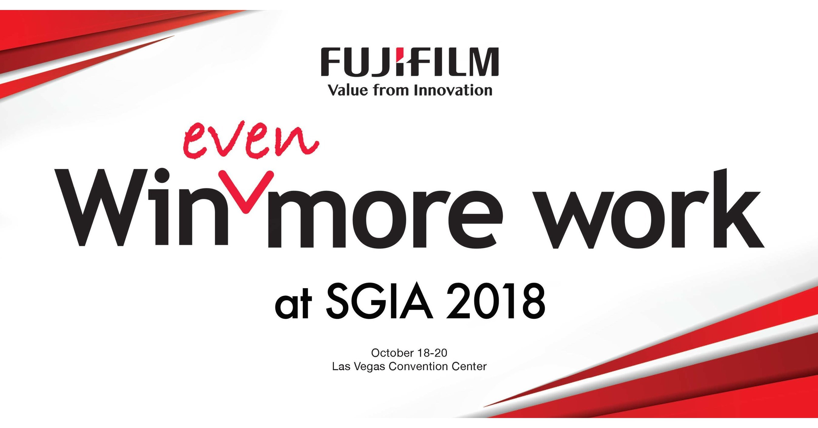 SGIA Expo 2018 Ends Strong For Fujifilm