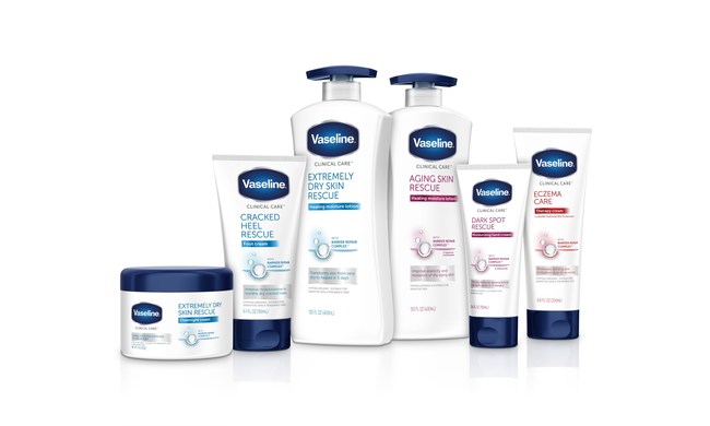 Vaseline® Debuts Clinical Care™, The Next Generation Of Skin Healing