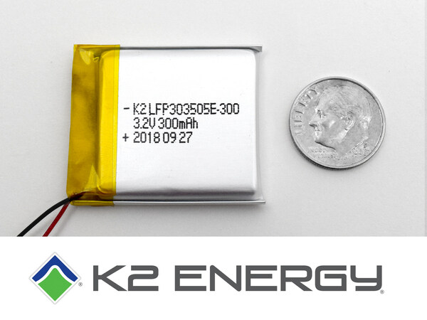 K2 Energy Solutions Releases New Prismatic Cells
