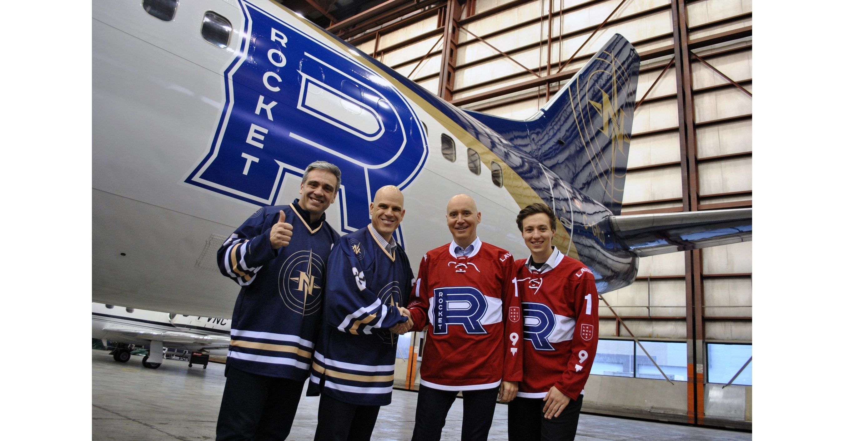 Le Rocket de Laval décolle avec Nolinor Aviation