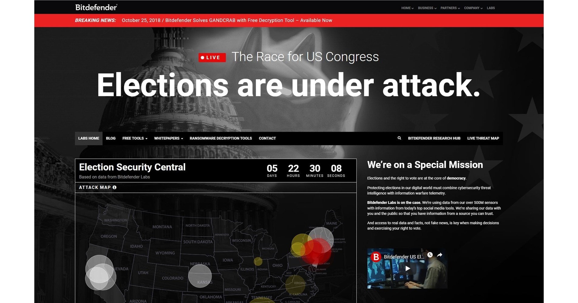 Bitdefender Labs Launches Election Security Central to Track ...