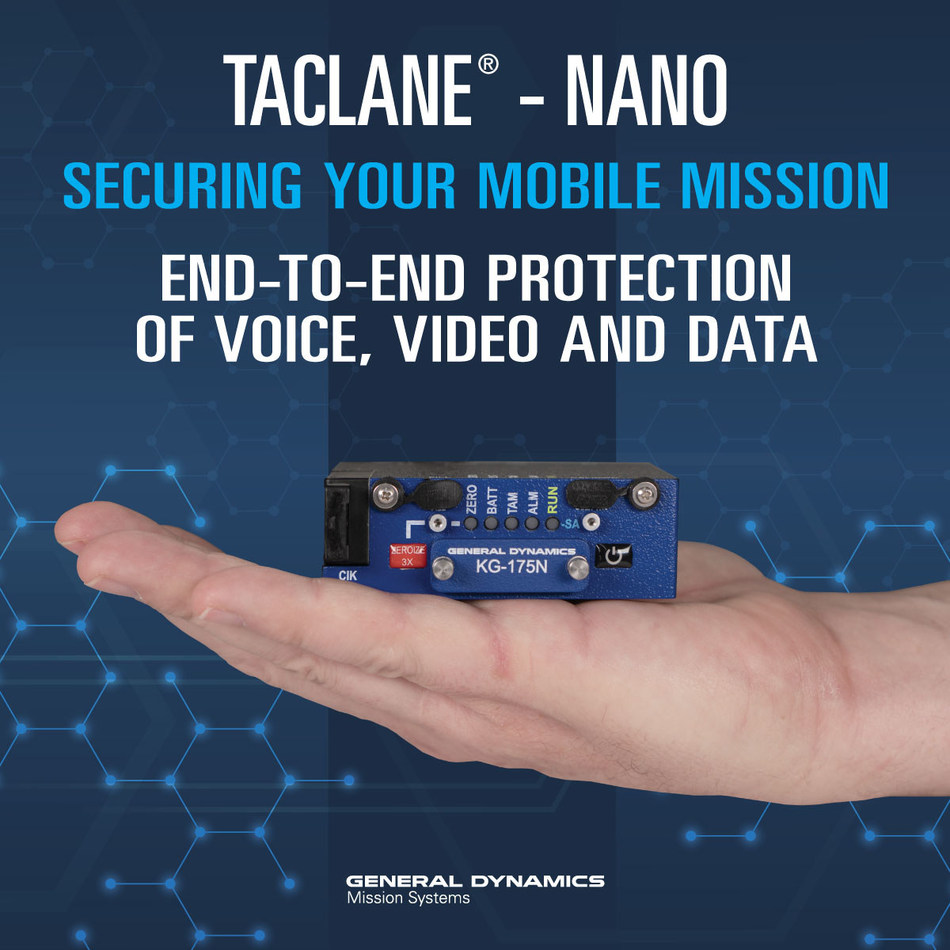 General Dynamics Mission Systems Demonstrates New Mobile Encryptor for ...
