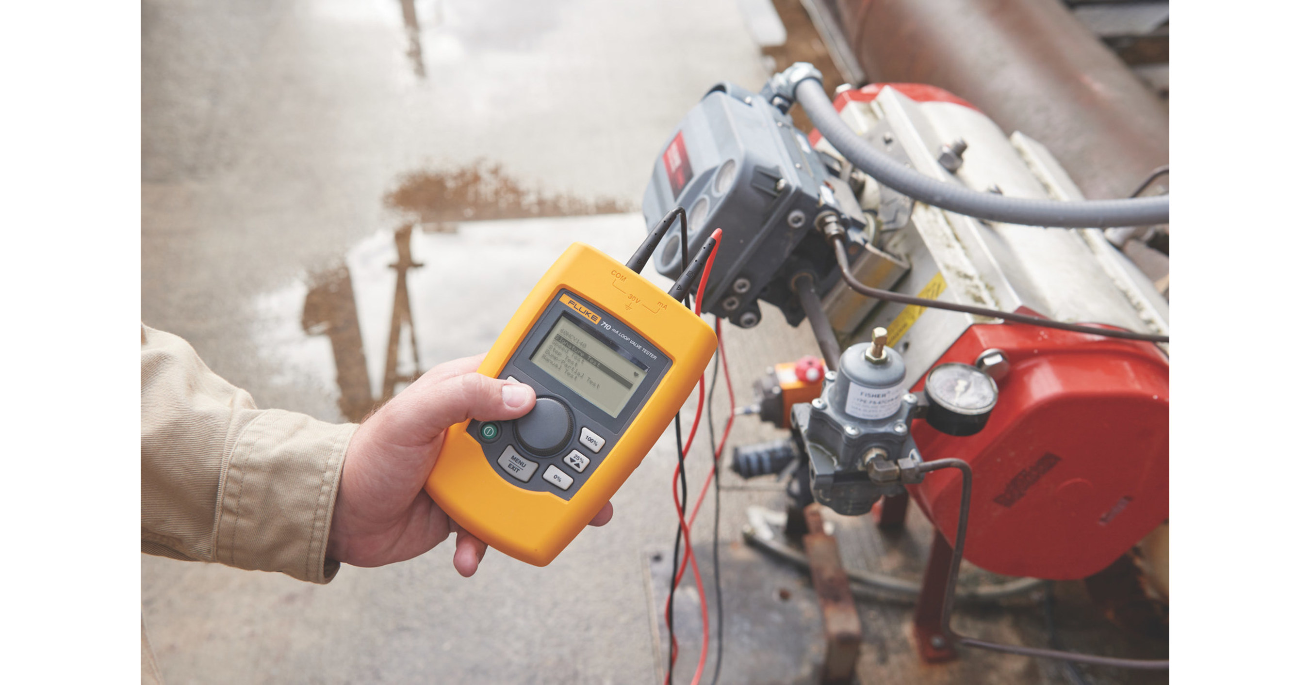 Fluke 710 mA Loop Valve Tester speeds assessments of HART smart control ...