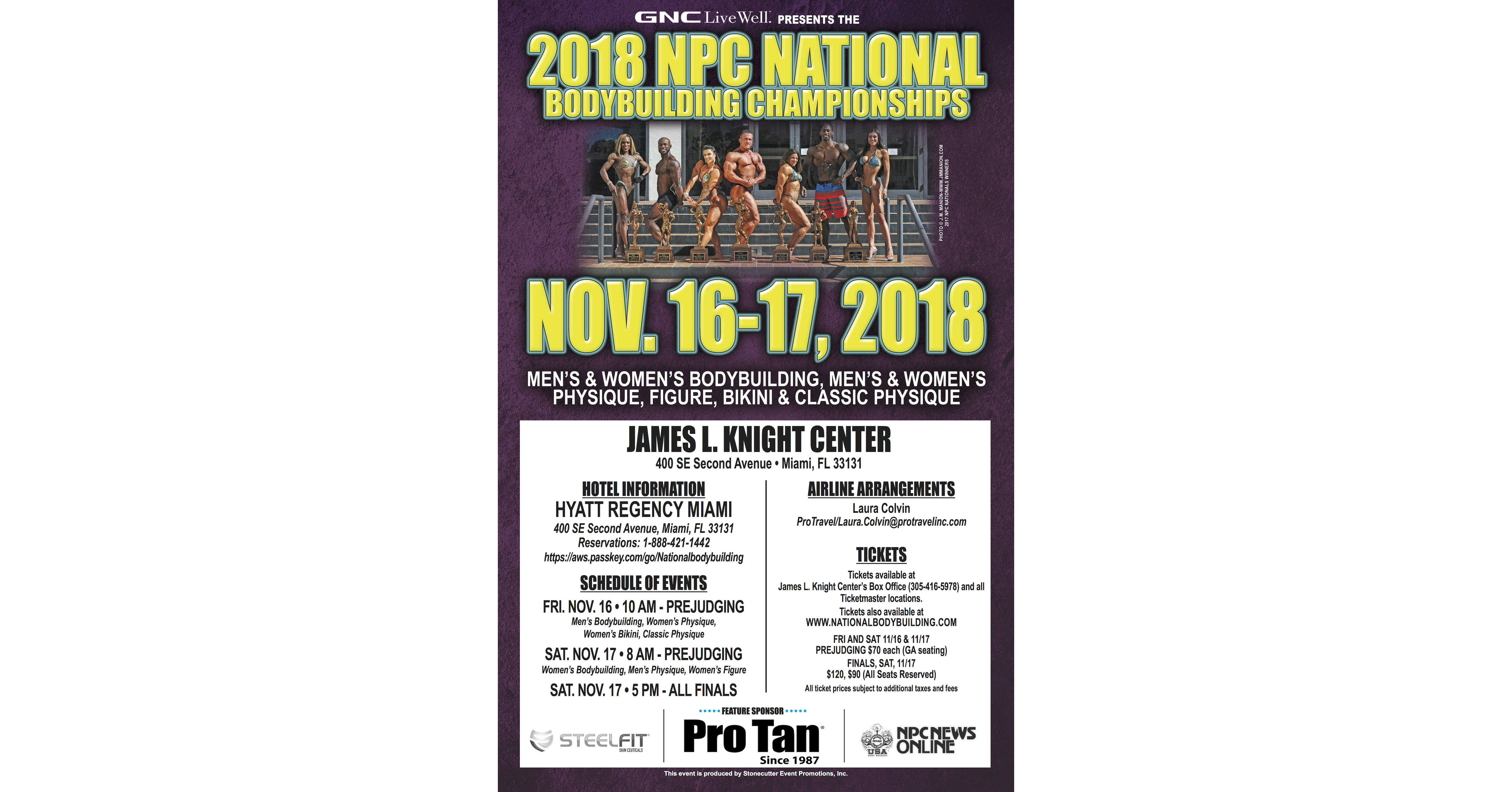 Presented by GNC 'Live Well' -- 2018 NPC National Bodybuilding ...