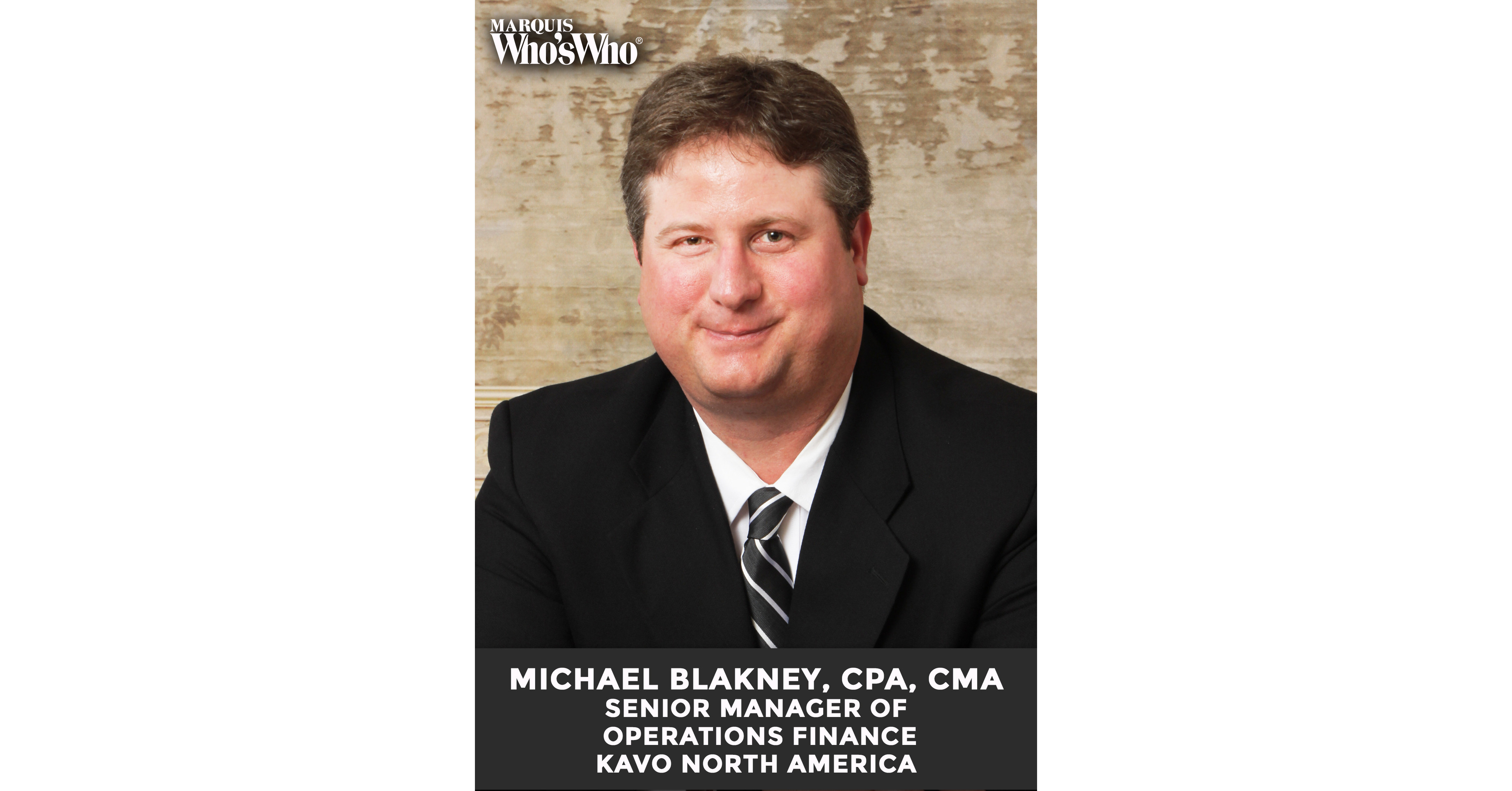Michael Blakney, CPA, CMA, Recognized for Excellence in Financial Analysis