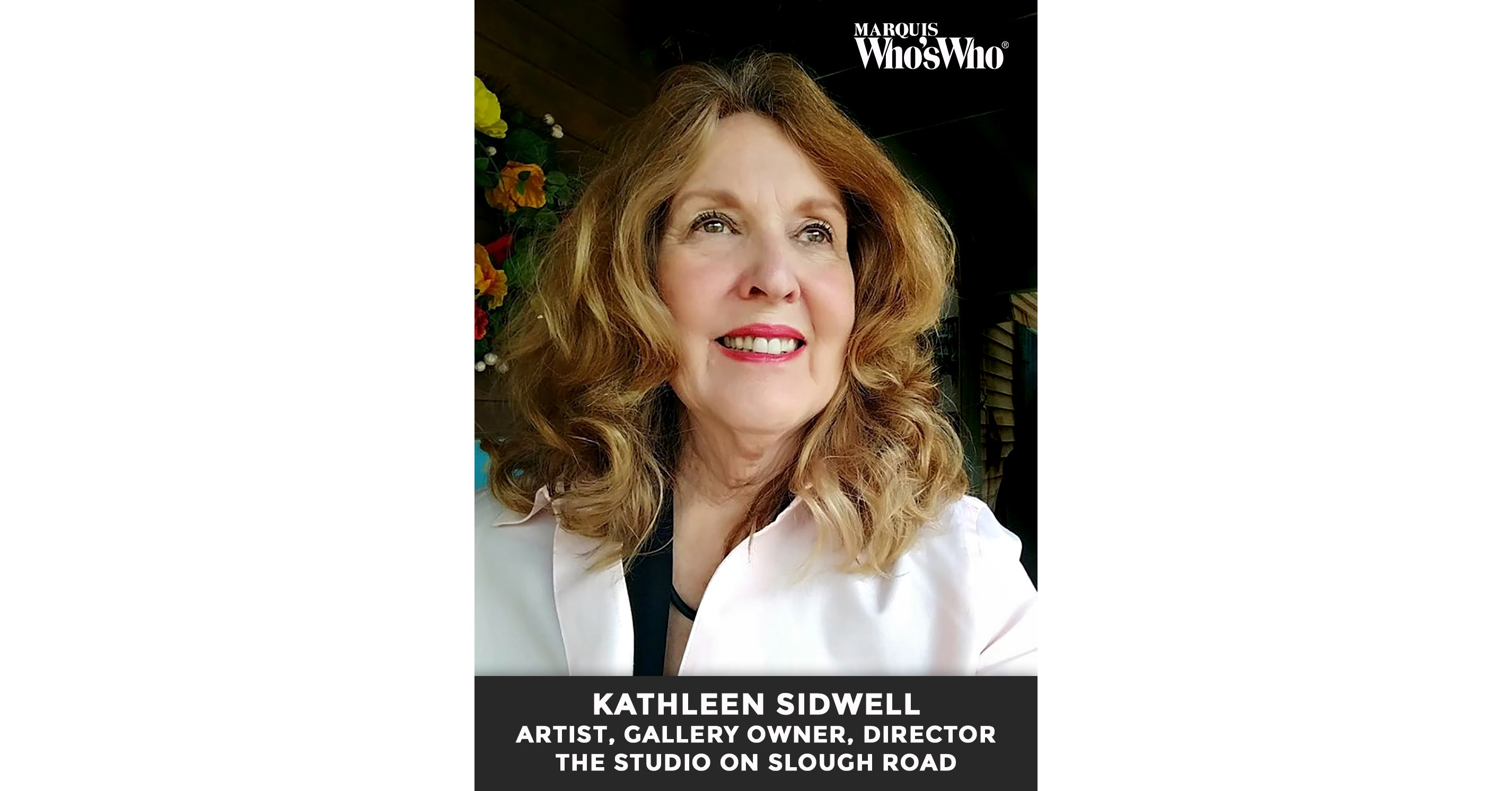 Kathleen Sidwell Celebrated as Artist & Owner of The Studio on Slough Road