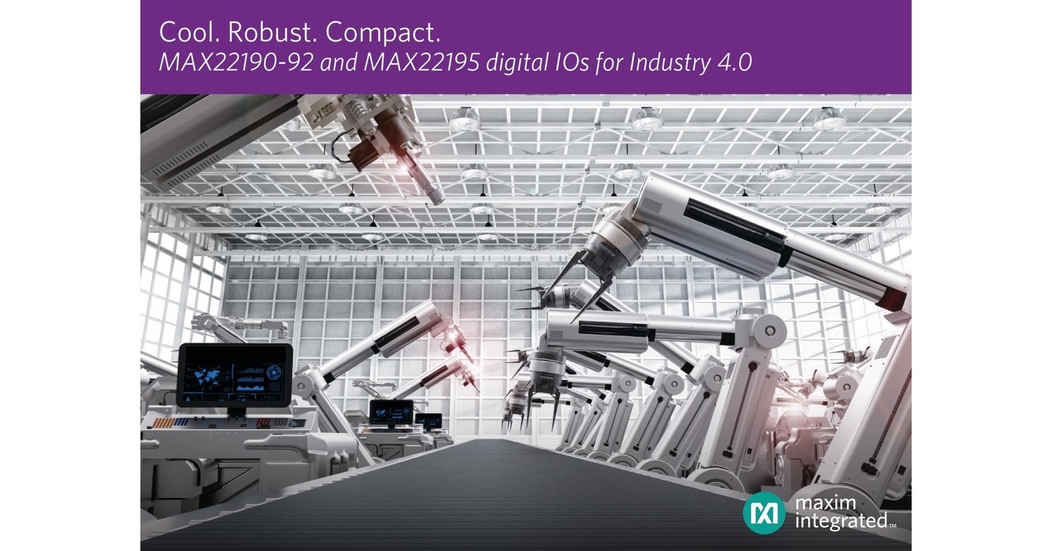 Maxim's Digital Input ICs Deliver 50% Smaller Footprint, 60% Lower ...