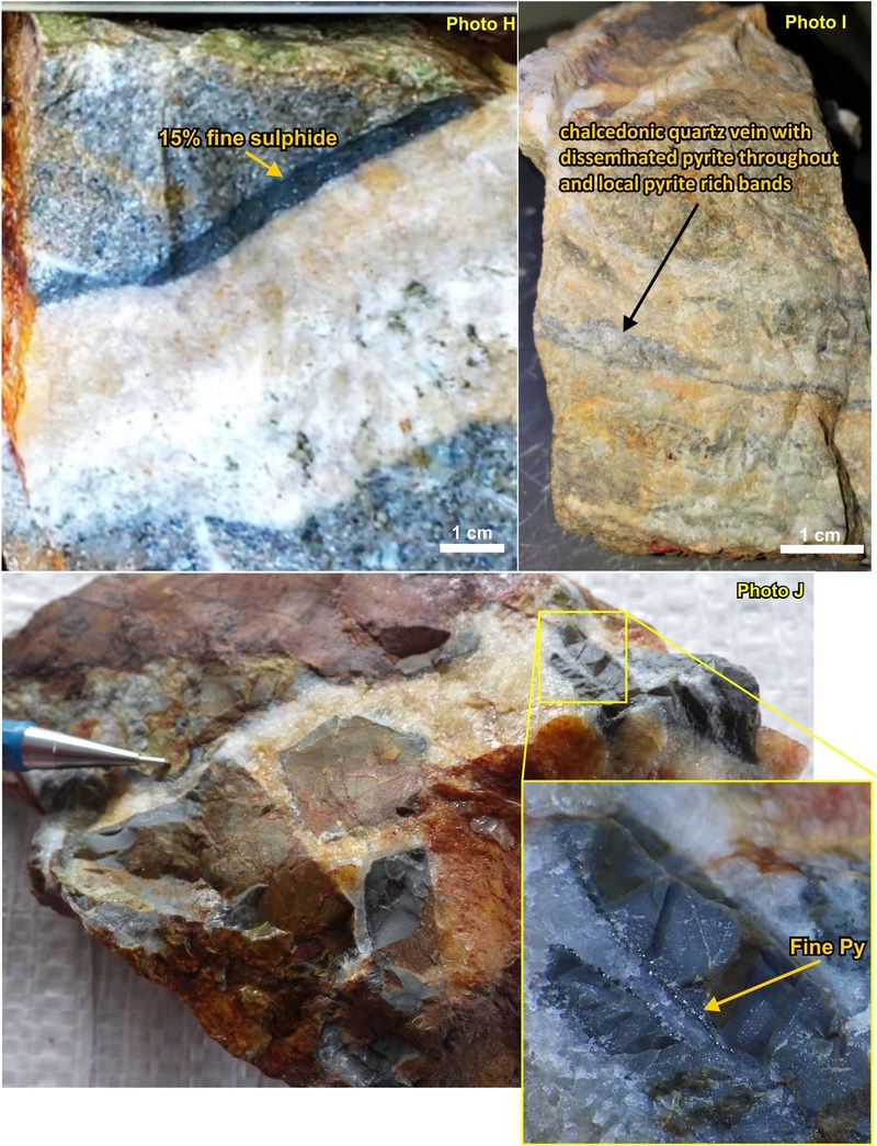 Large Epithermal Quartz Veins Found in Outcrop at Shot Rock, Nova ...