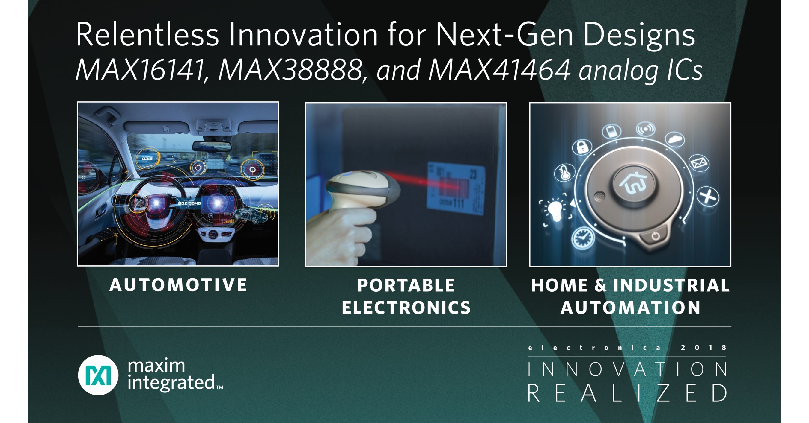Maxim to Showcase High-Performance Analog ICs for Building Automation ...