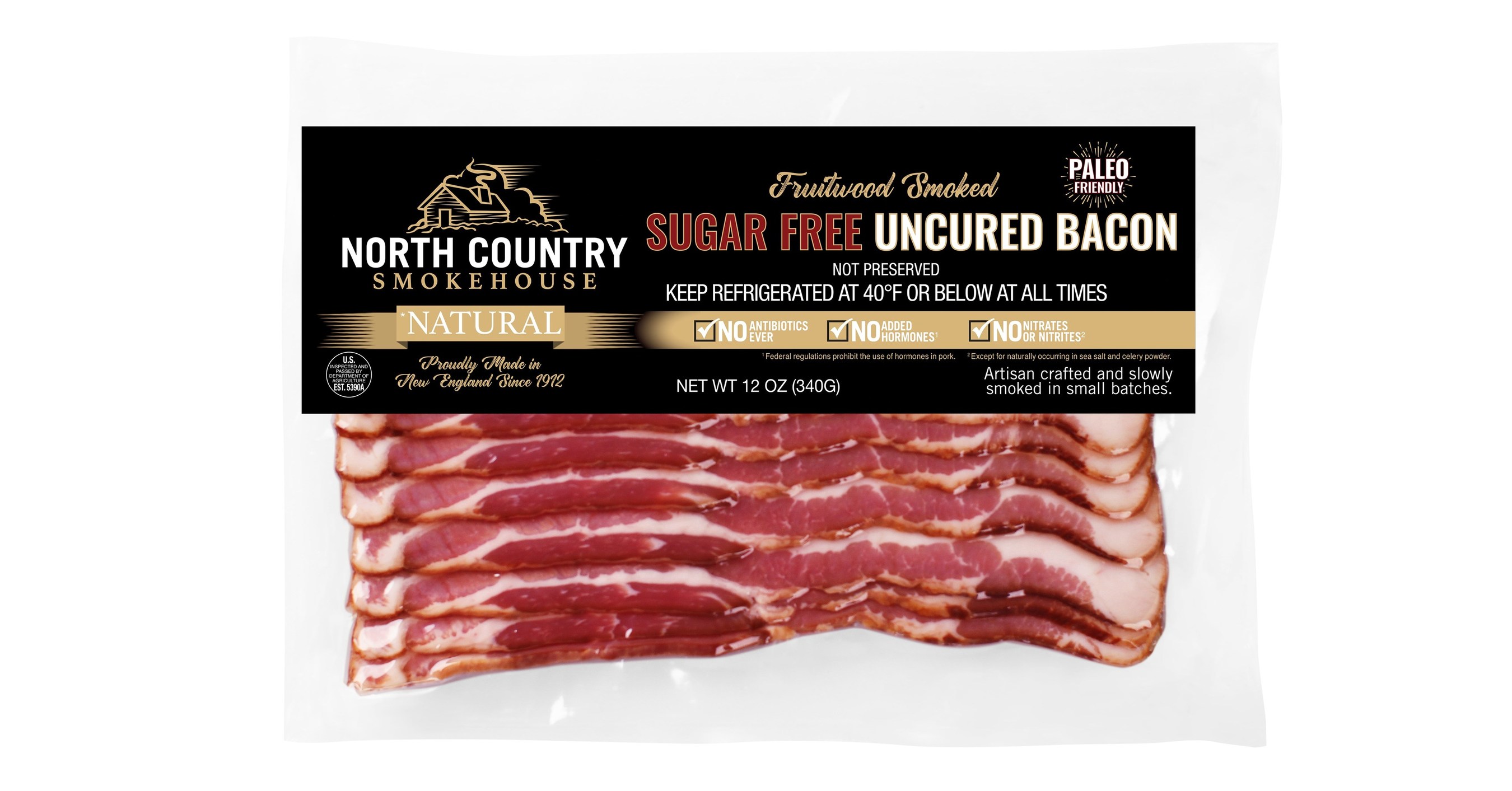 North Country Smokehouse Launches New Line of Sugar-Free Bacon