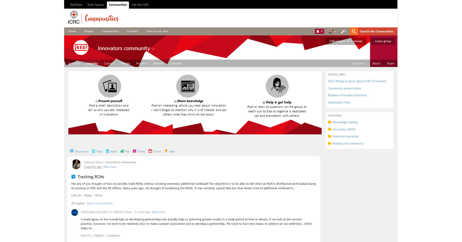 International Committee of the Red Cross Adopts Jive Software to Drive ...