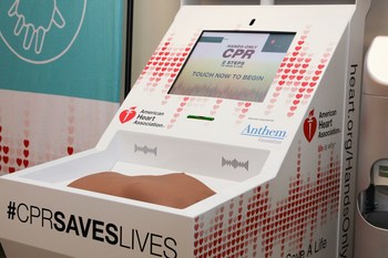 Hands-Only CPR training kiosks are as effective as classroom setting ...