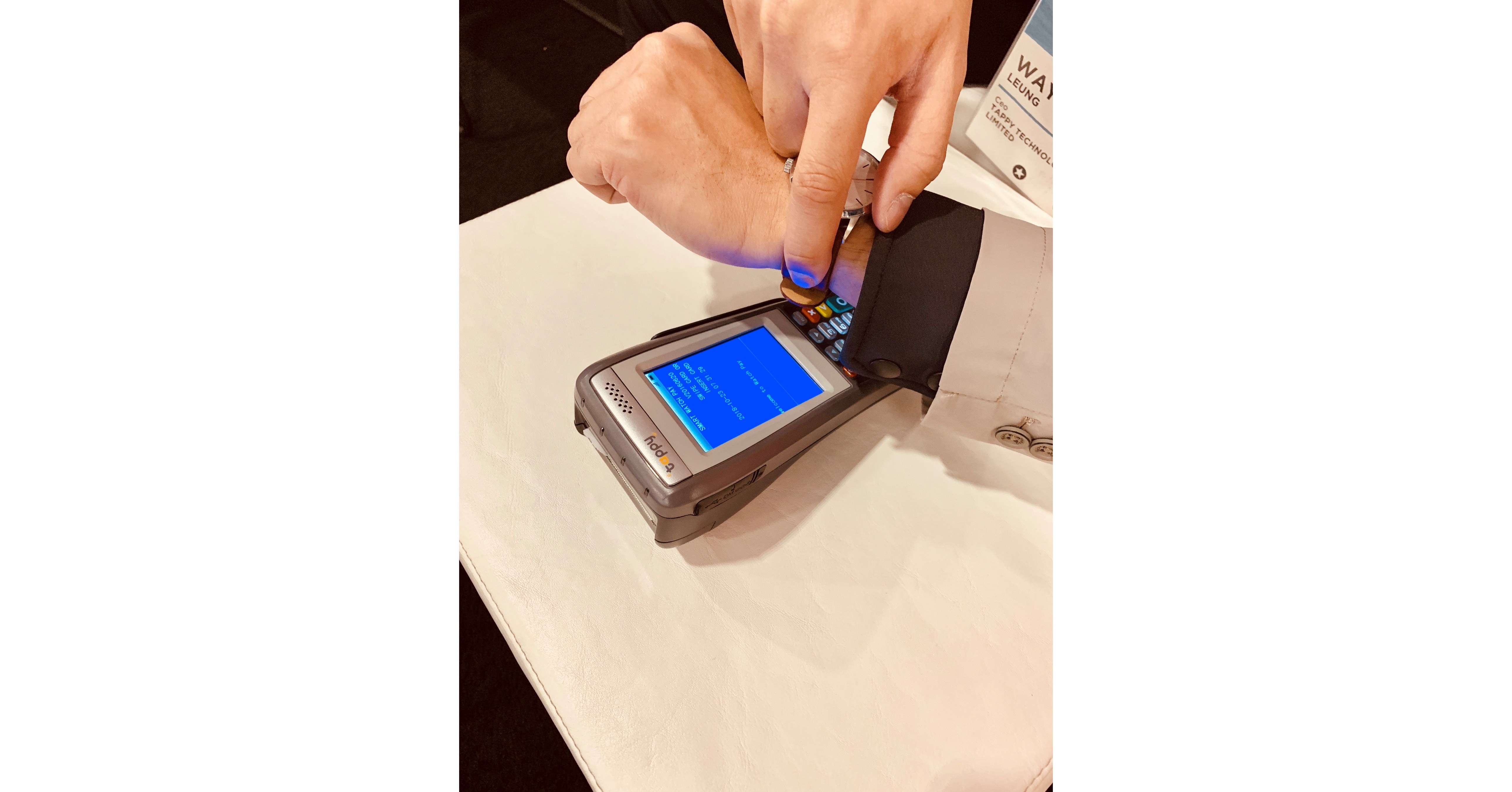 Tappy exhibits wearable payment solution in cooperation with Expresspay ...