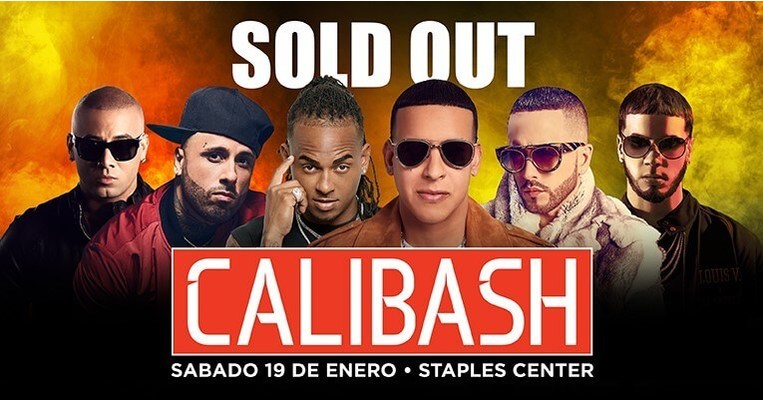 CALIBASH at Staples Center on January 19th is officially Sold Out