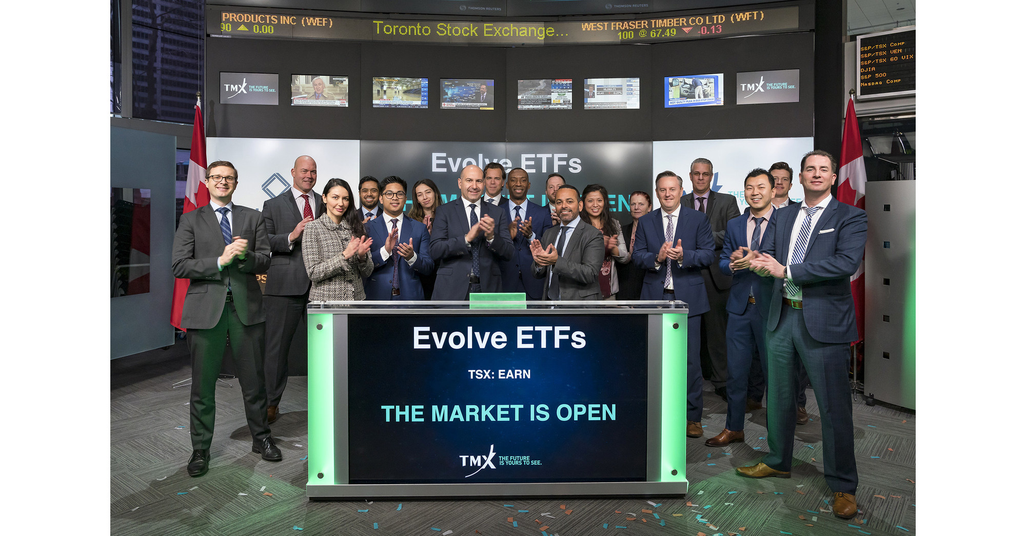 Evolve ETFs Opens the Market