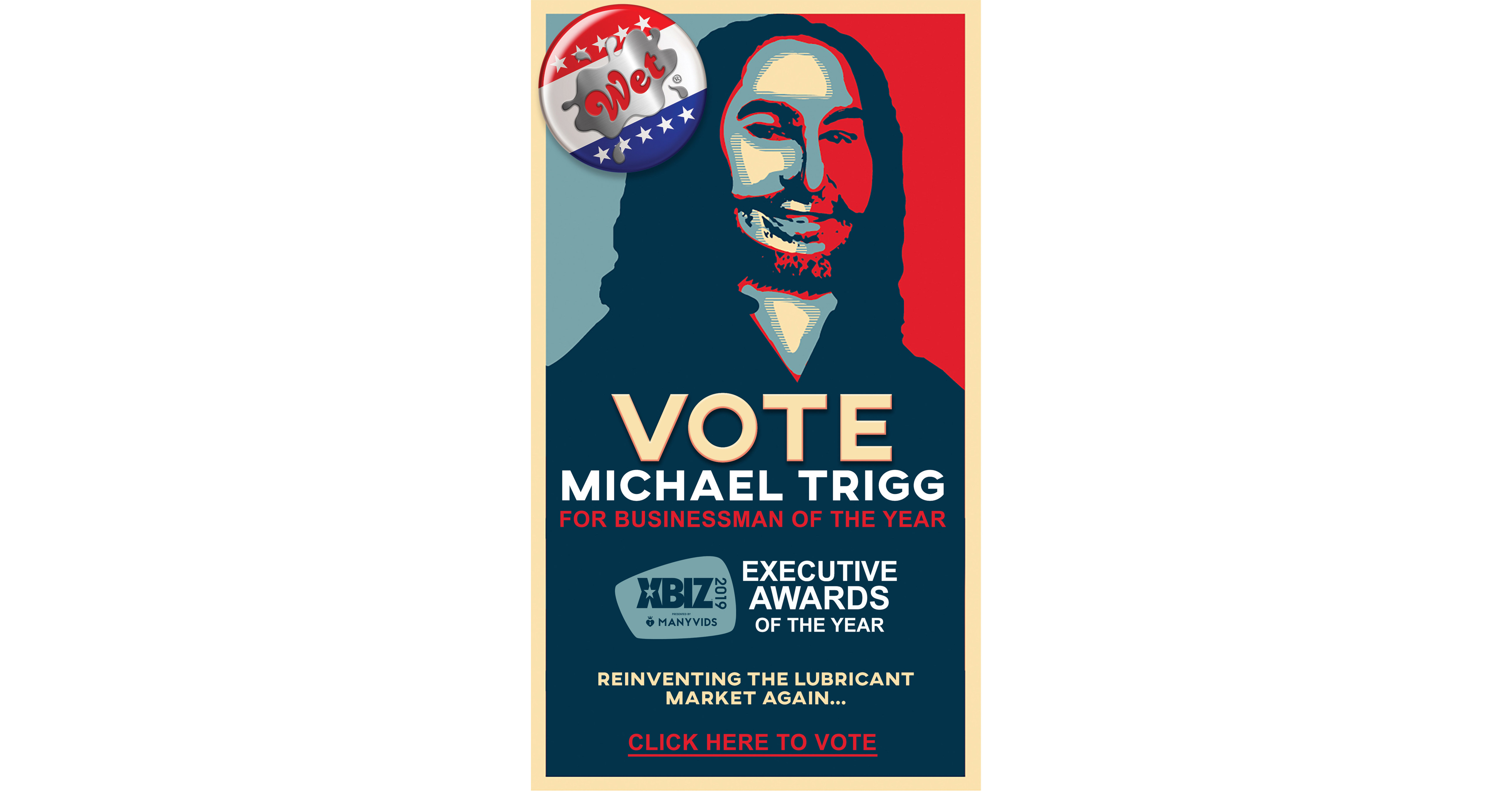 Michael Trigg, CEO Trigg Laboratories and Wet® Lubricants, and Joe ...