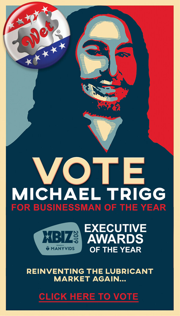 Michael Trigg, CEO Trigg Laboratories and Wet® Lubricants, and Joe ...