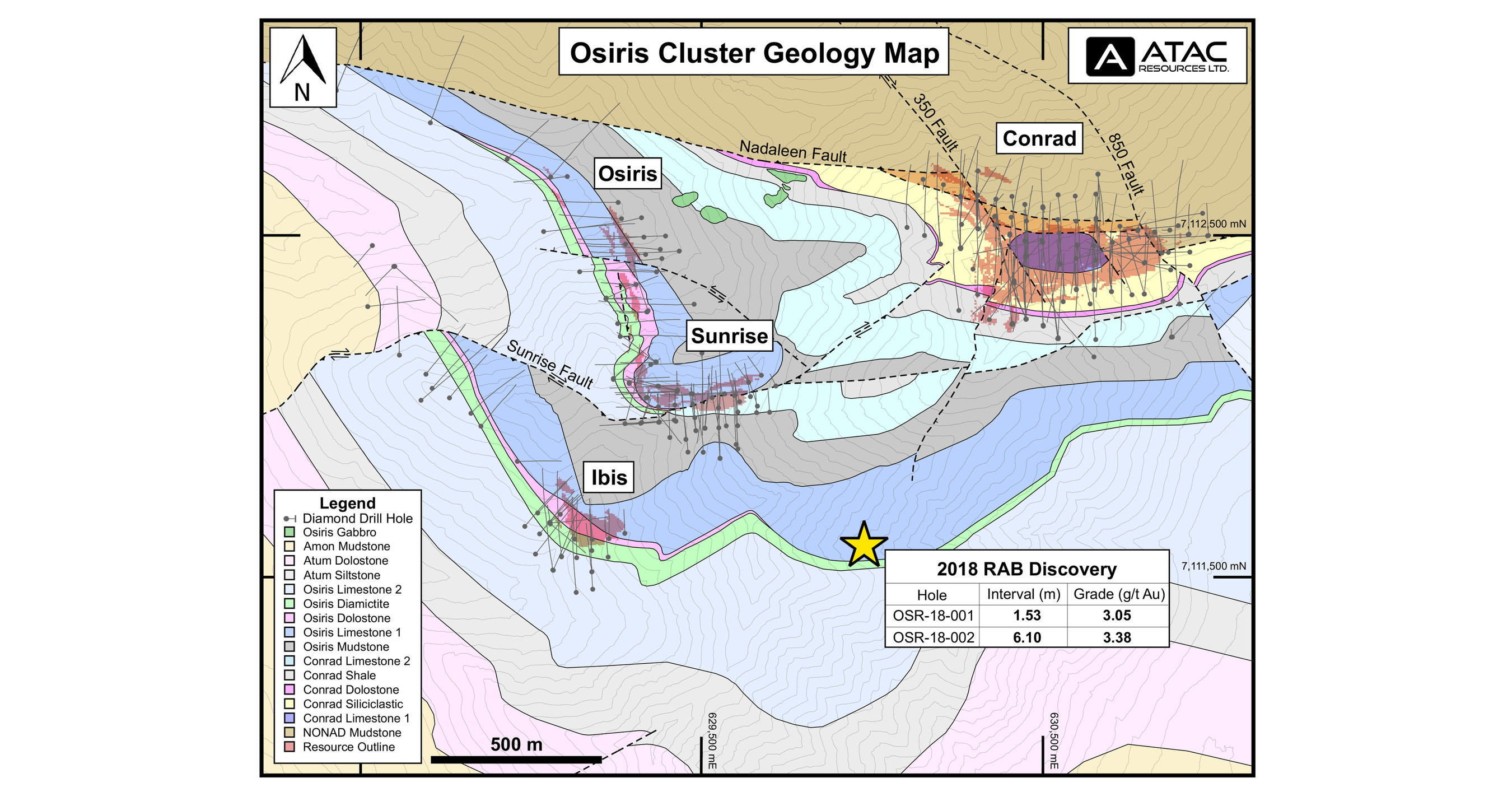 ATAC Resources reports RAB drill gold discovery and extends Osiris Zone ...