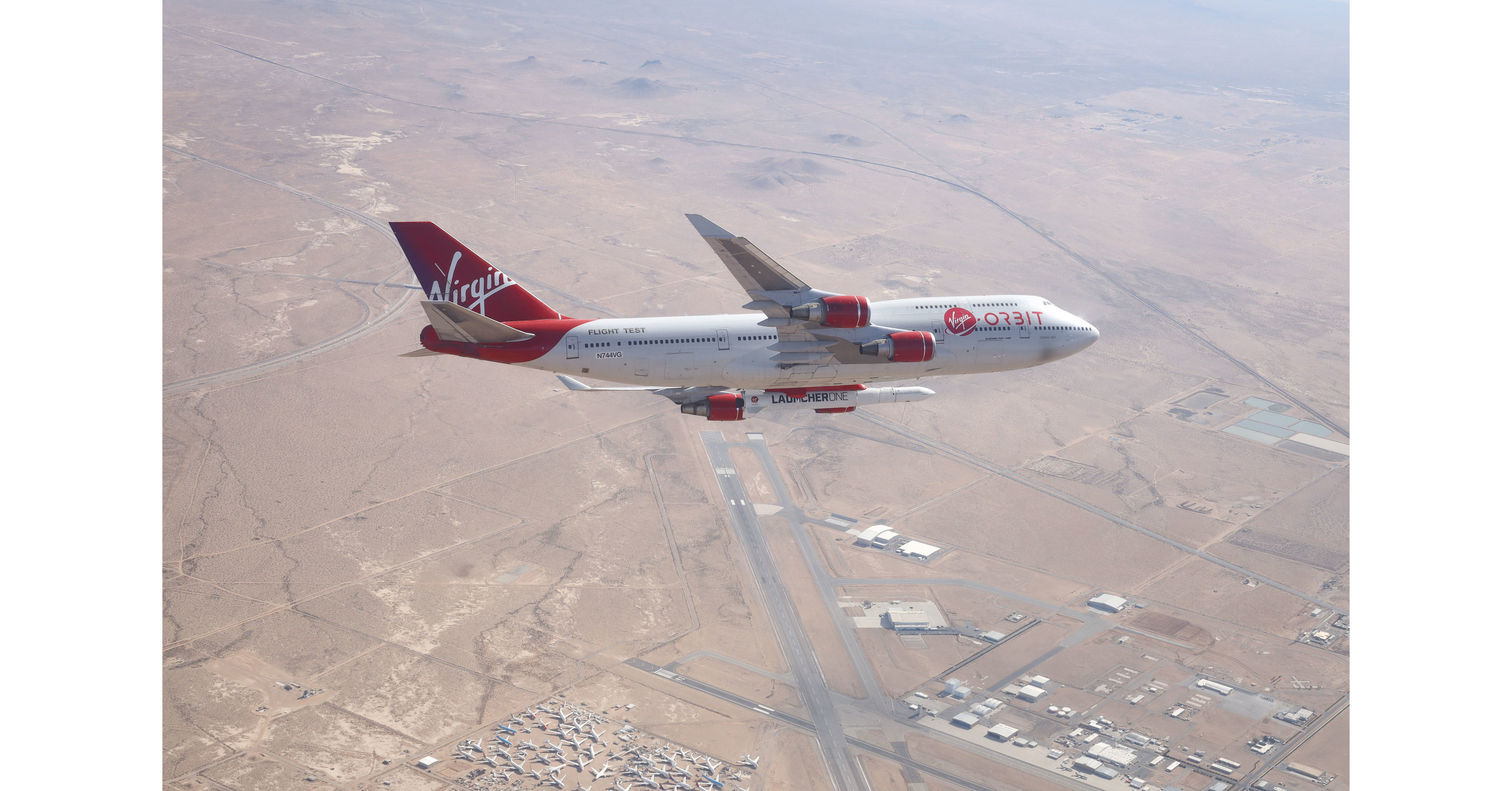 Virgin Orbit Completes Successful Captive Carry Test Flight With ...