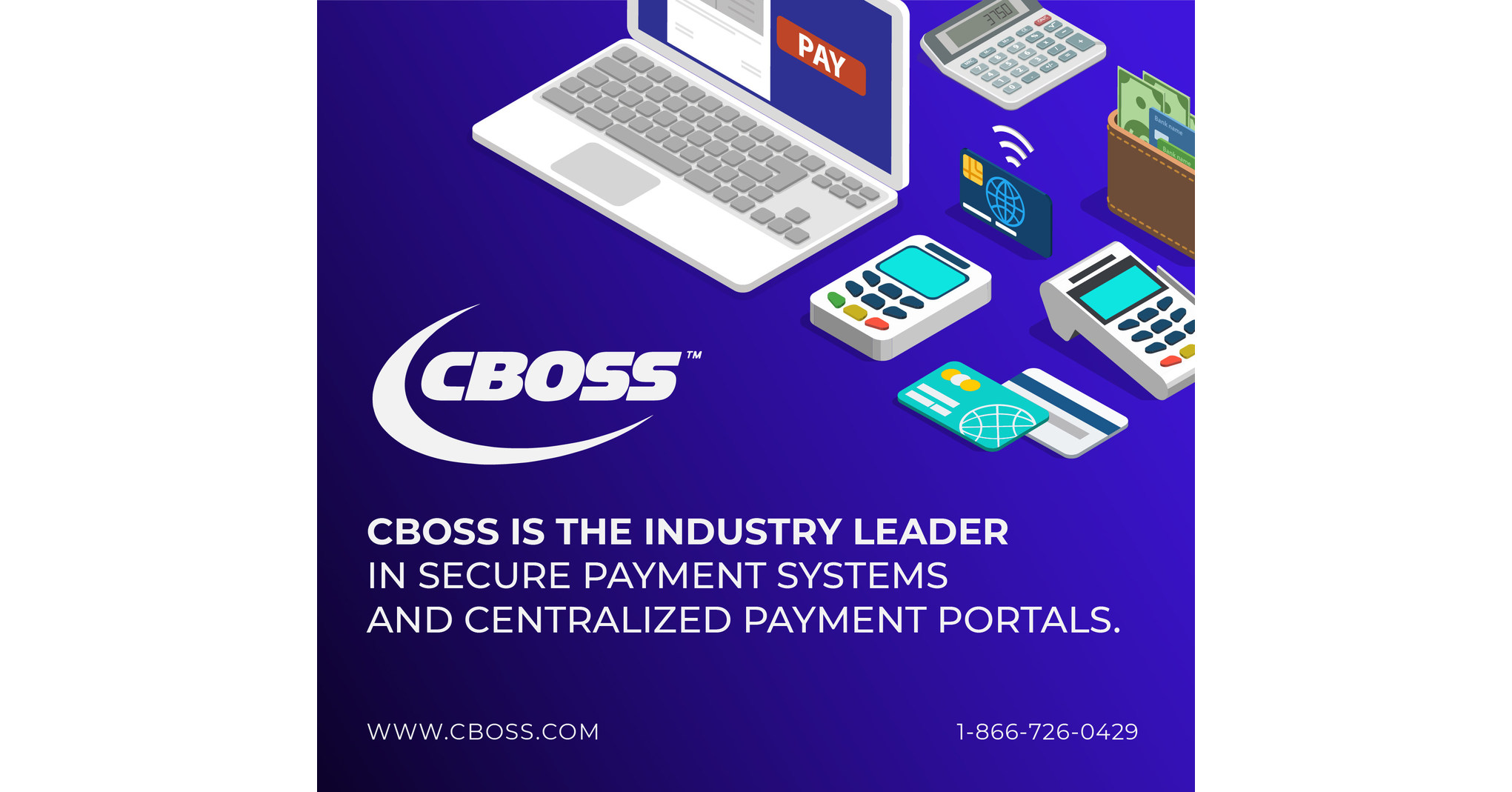 CBOSS, Inc. announces rebranding effort to streamline secure payment system processes