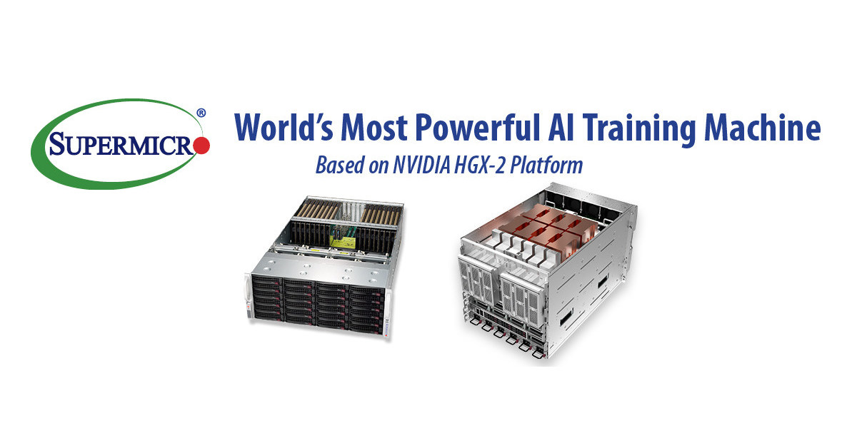 Supermicro Extends Industry-Leading Portfolio of NVIDIA GPU Servers ...