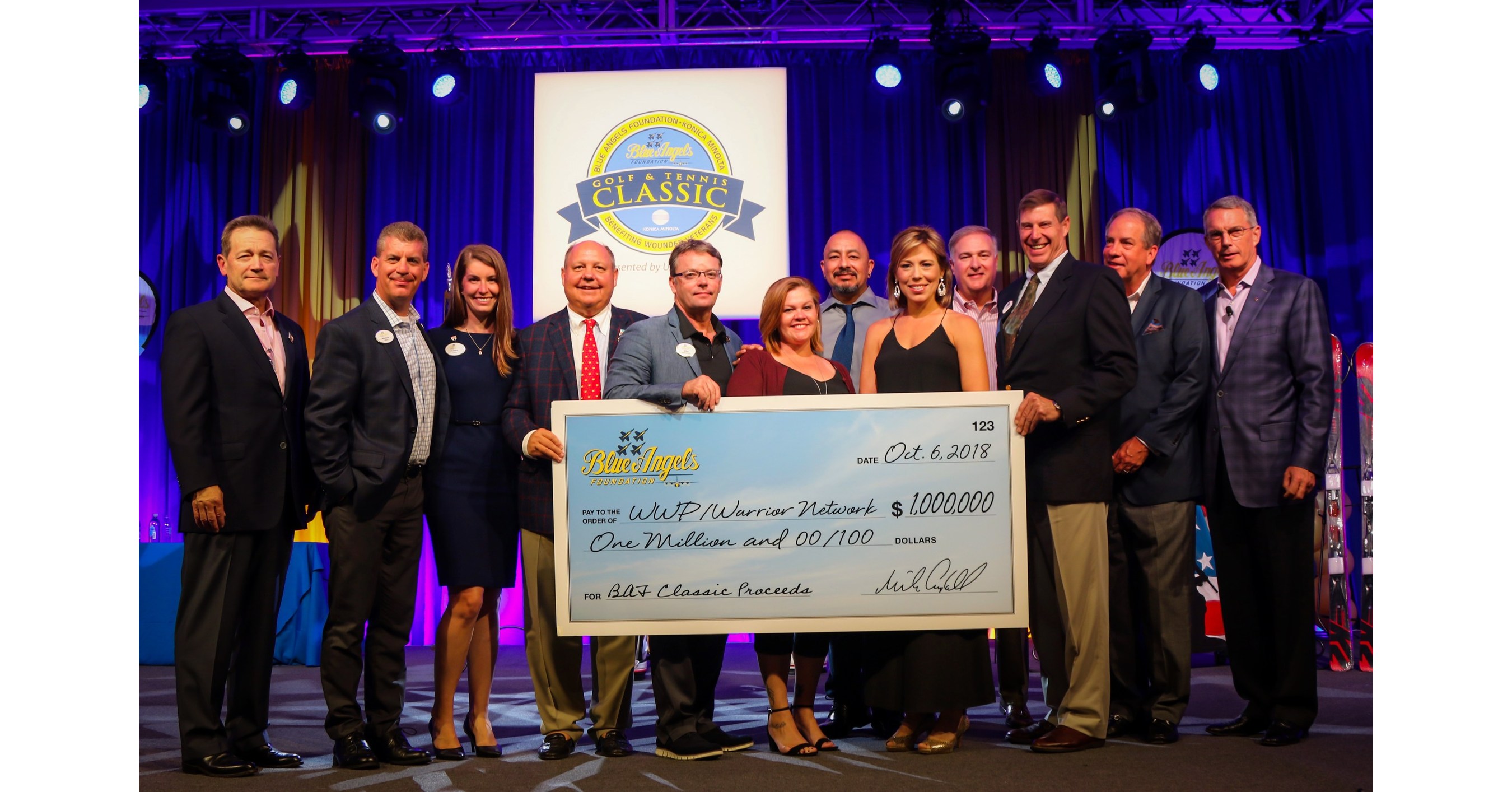 Blue Angels Foundation Supports Wounded Warrior Project Mission