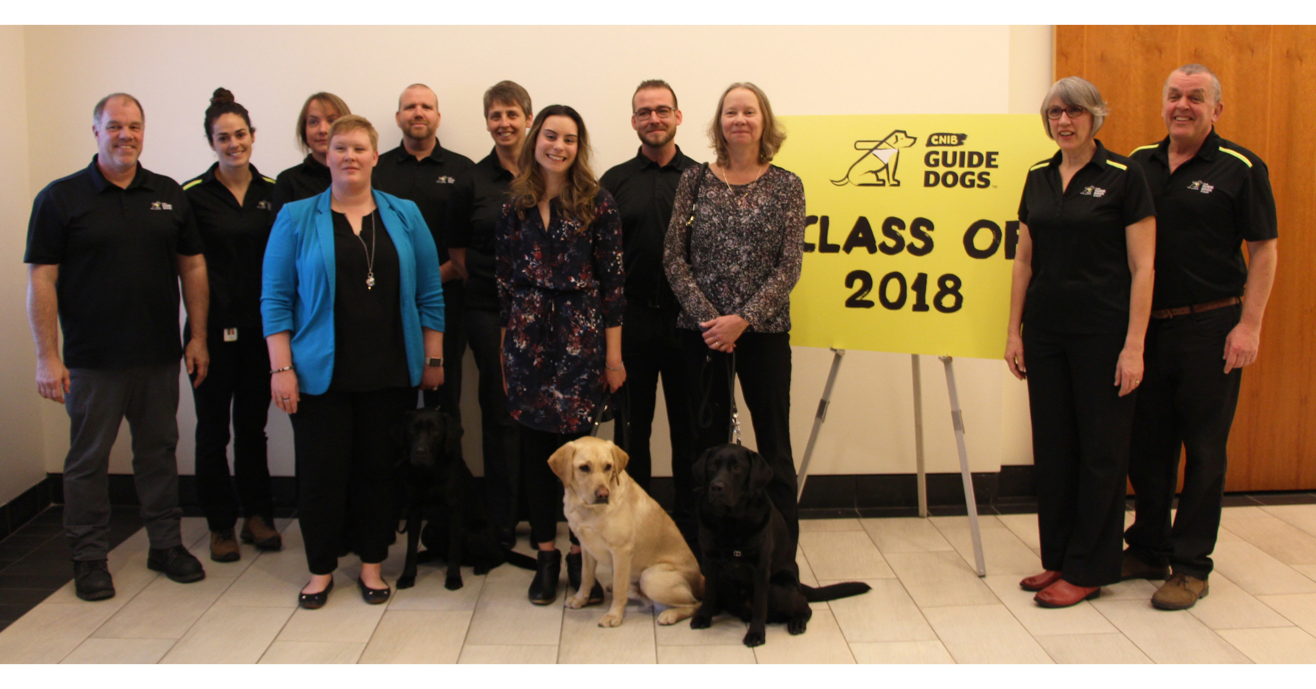 CNIB Guide Dogs celebrates first guide dog graduates