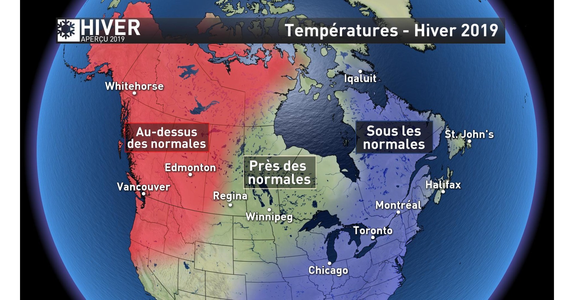 Un hiver doux ou glacial ? Un El Niño différent dans plusieurs régions ...