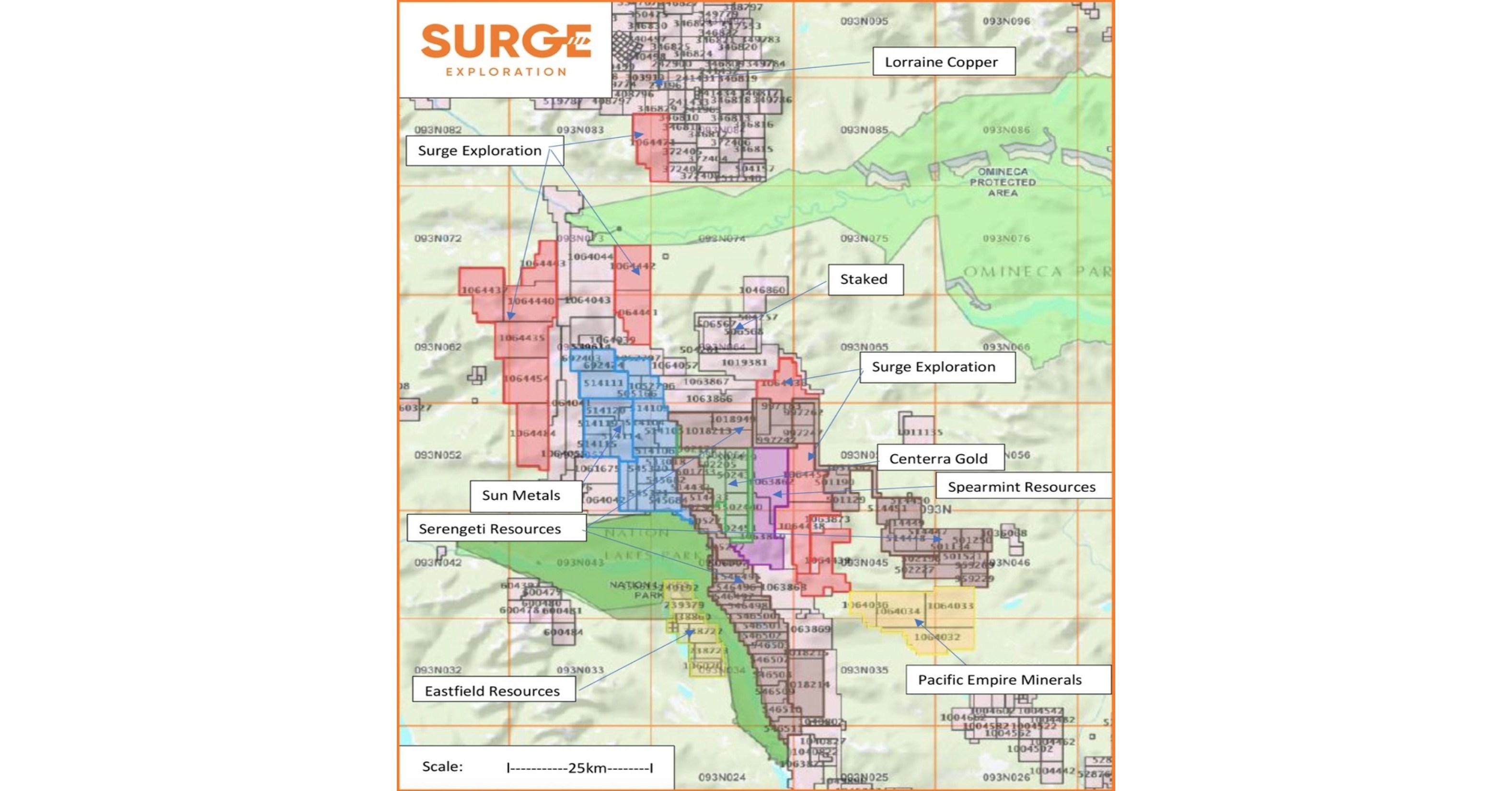 Surge Acquires Copper-Gold Mineral Mountain Property in the Omineca ...
