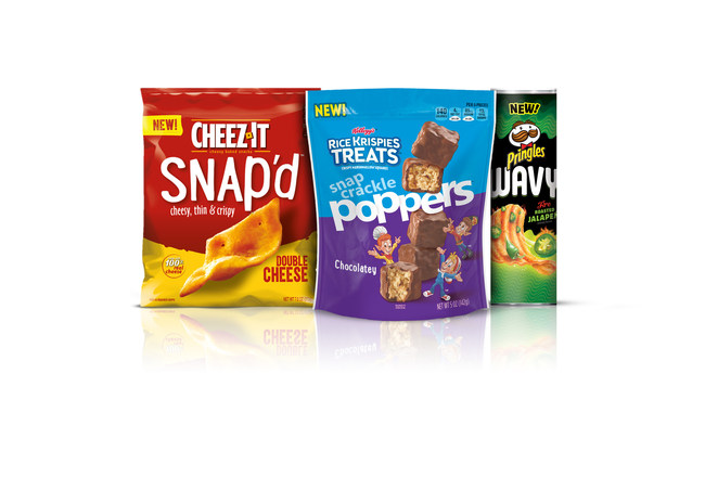 Kellogg's® Launches New Snacks From Cheez-It, Pringles And Rice ...