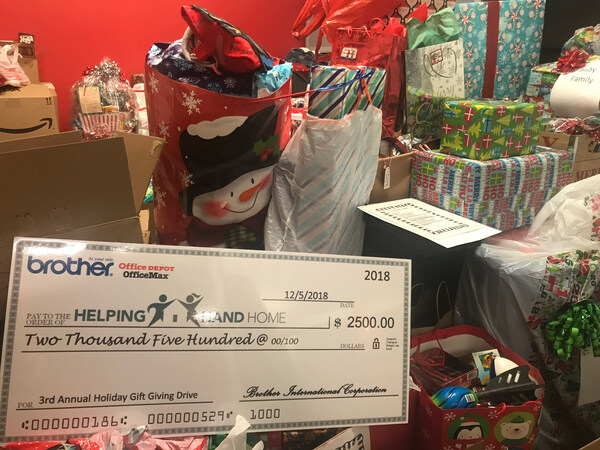 Brother Makes the Holiday Season Brighter at Helping Hand Home for Children