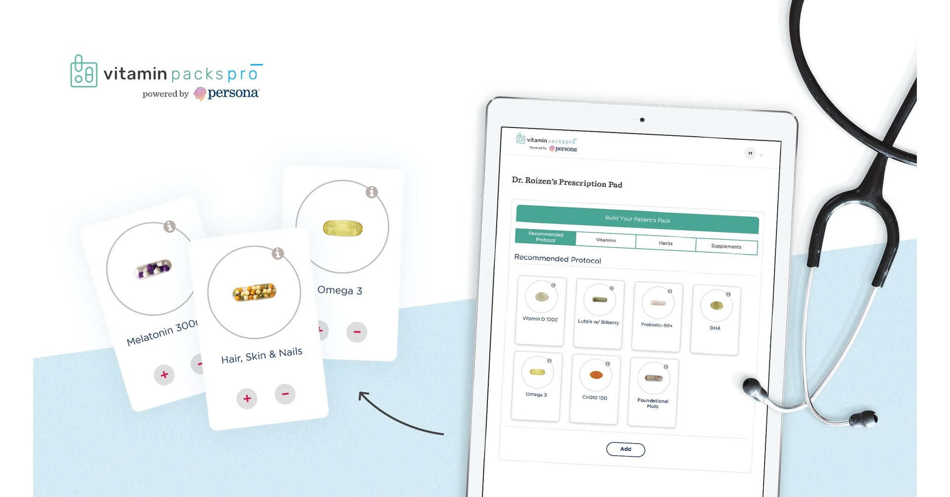 Persona™ Launches Vitamin Packs Pro Portal for Health Care Practitioners