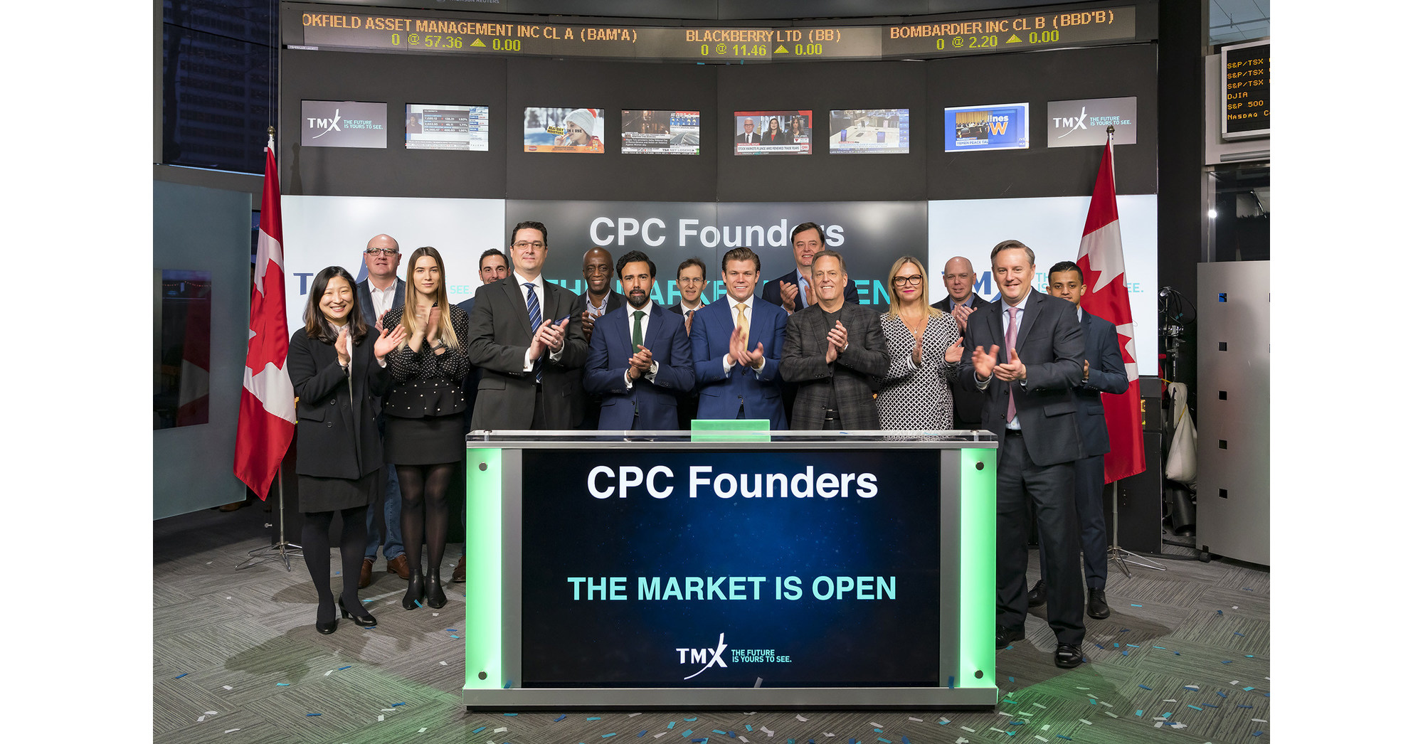 CPC Founders Open the Market in Toronto