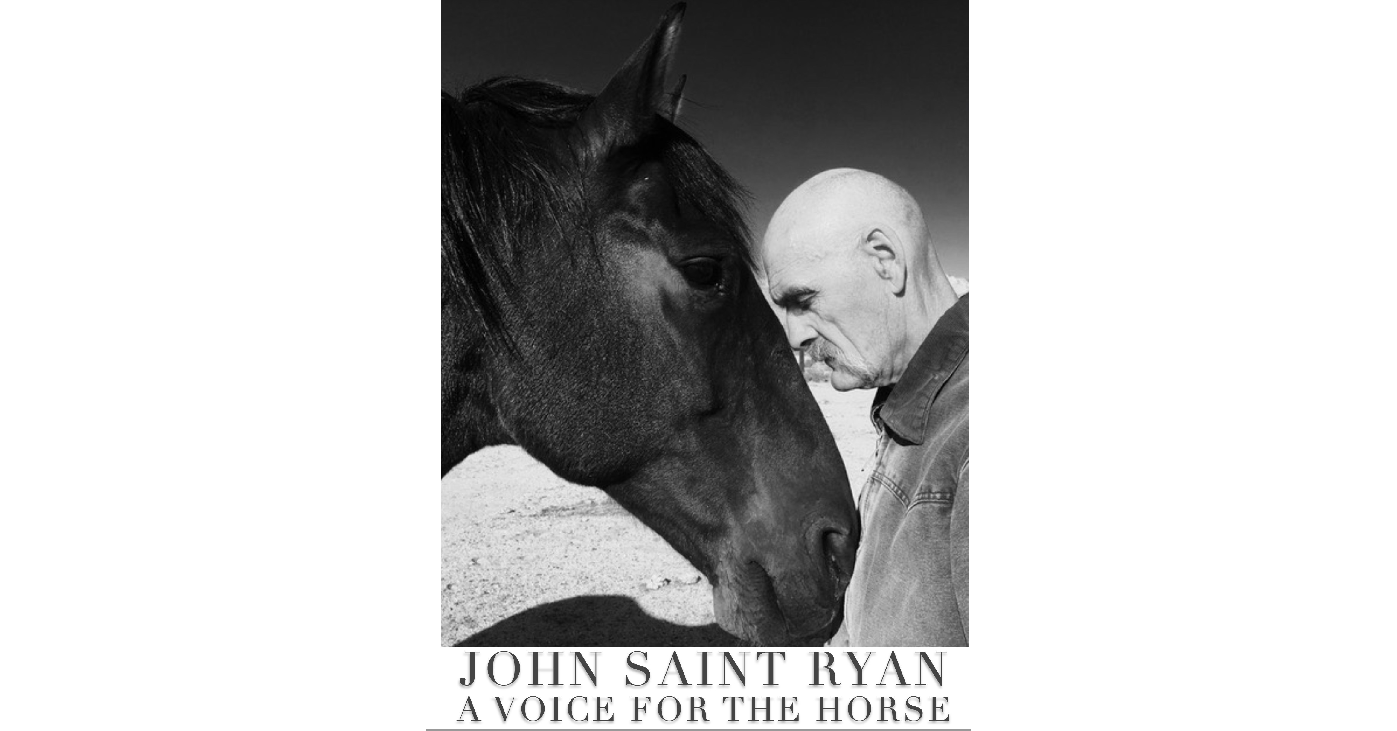 John Saint Ryan Releases New Book "A Voice for the Horse," with ...