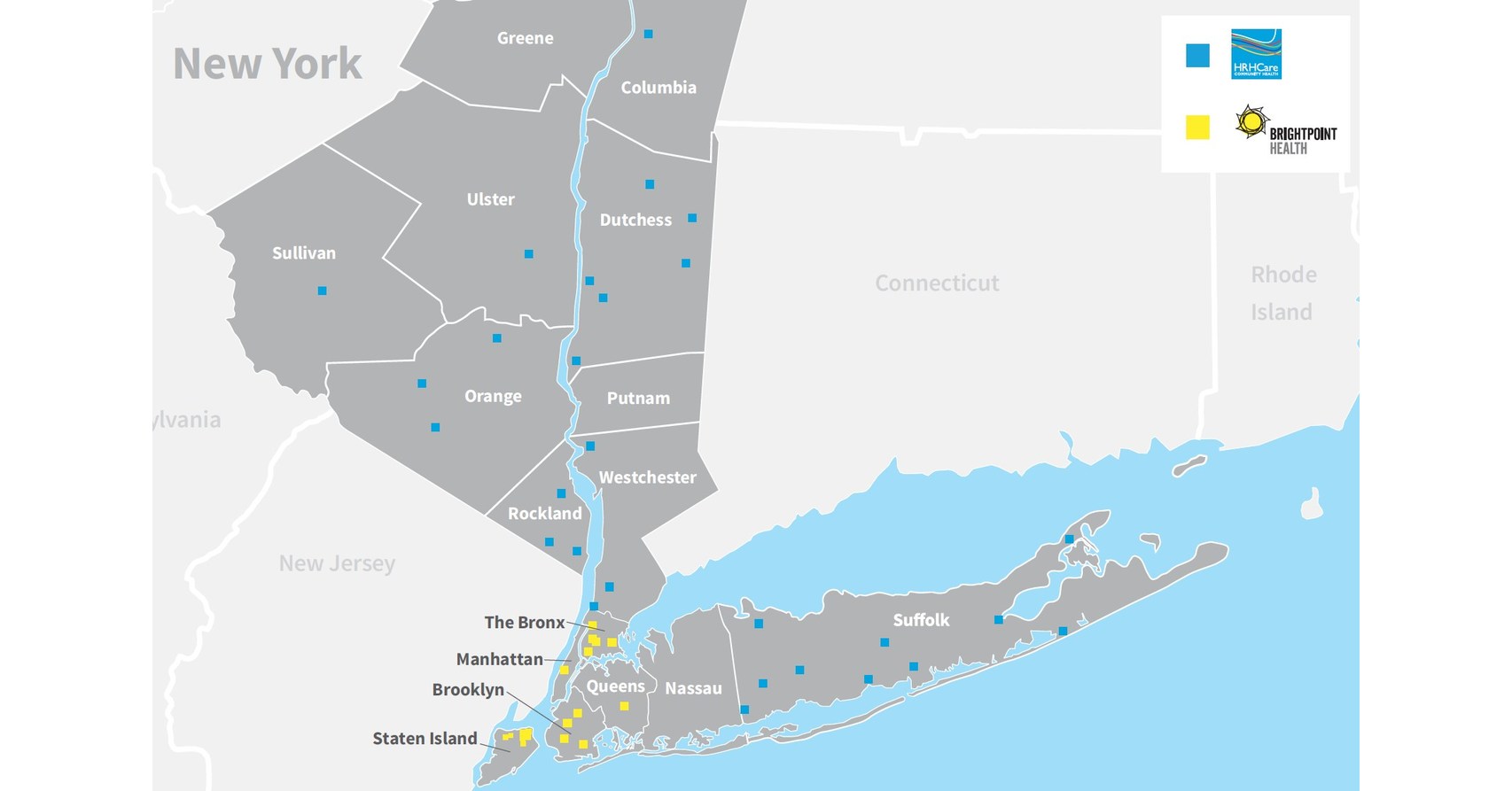 Hudson River Health Care (HRHCare) and Brightpoint Health Merge