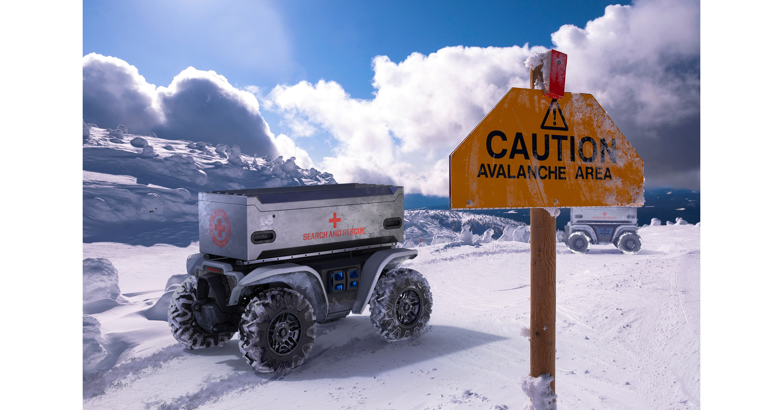"Honda Autonomous Work Vehicle" Makes Off-Road Work Easier, Safer and ...