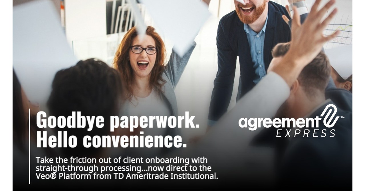 Agreement Express and TD Ameritrade Institutional Deliver Straight ...