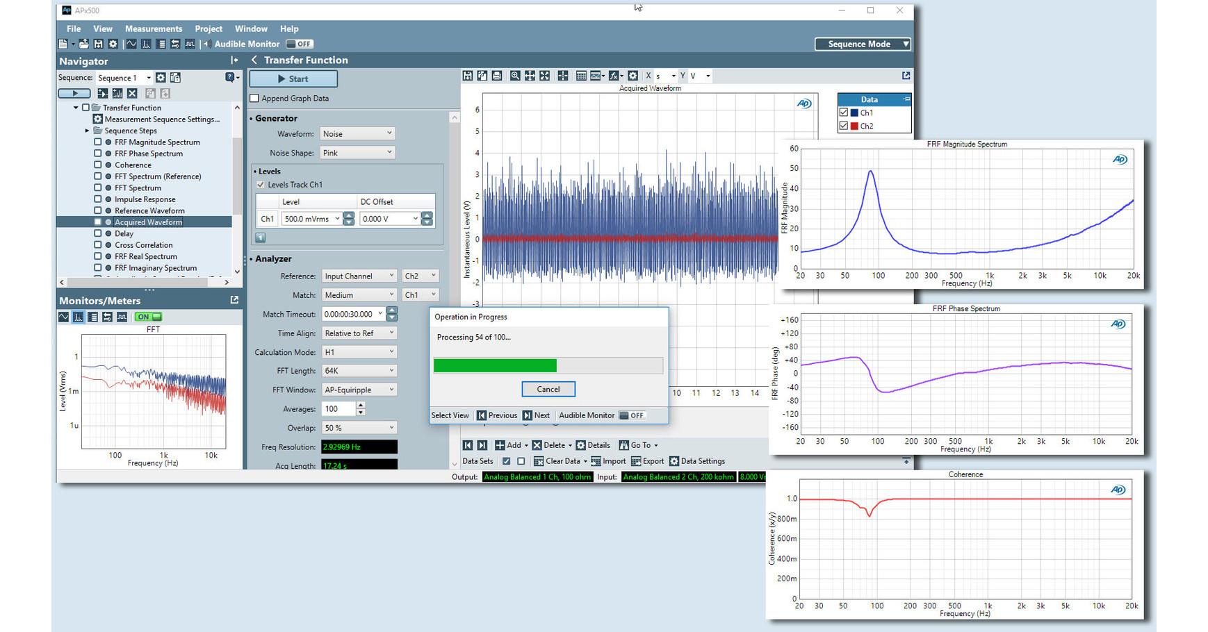 Audio Precision Releases APx Software Version 5.0