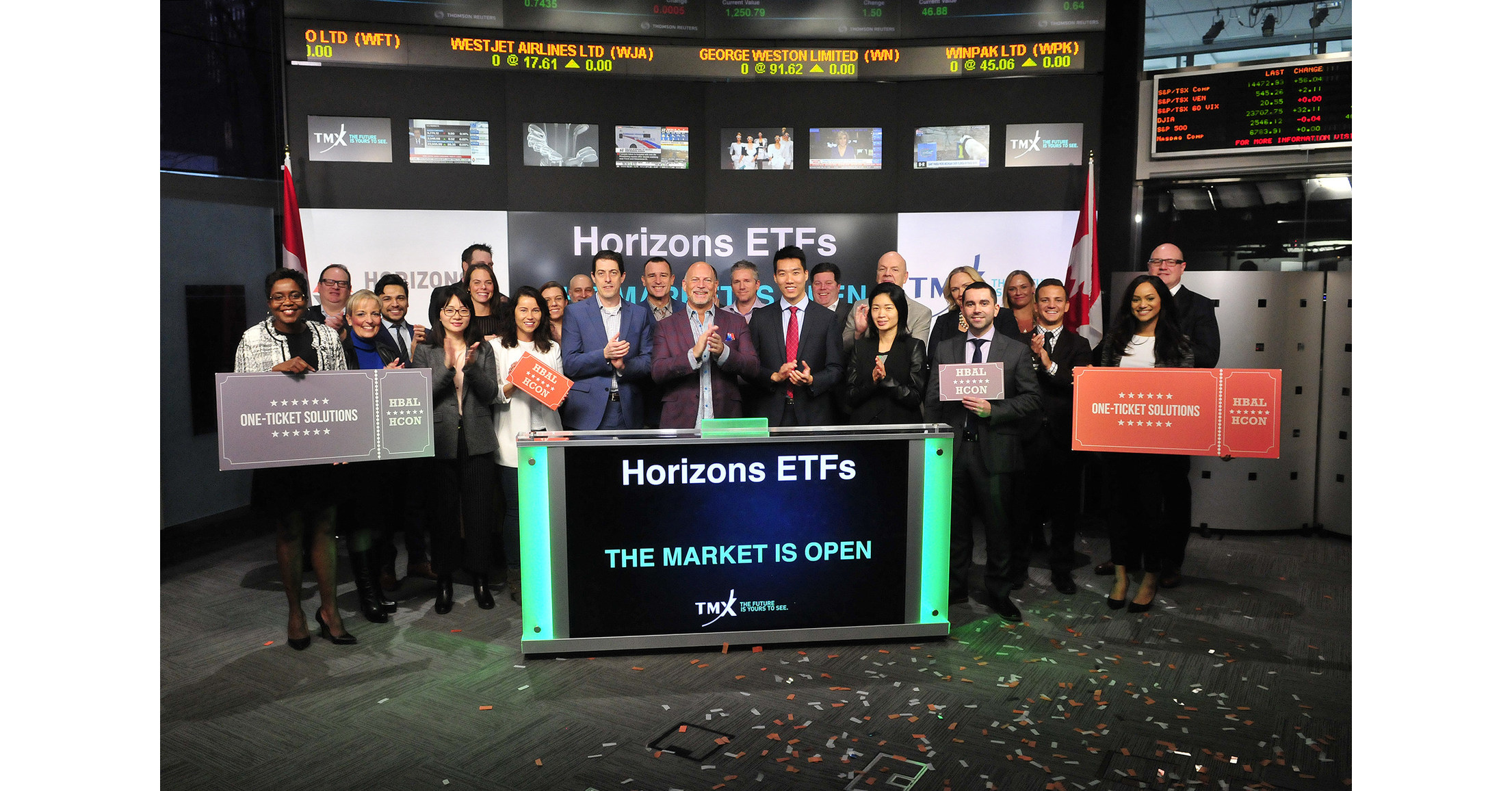 Horizons ETFs Opens the Market