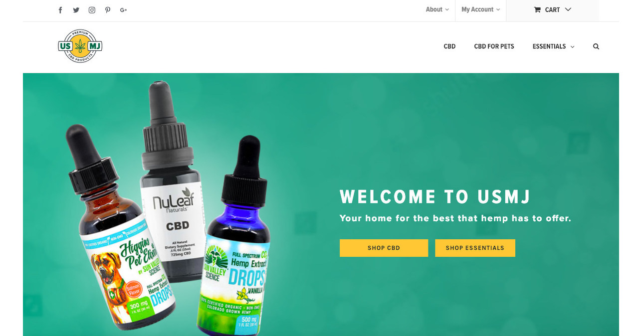 USMJ Reveals E-Commerce Site Sneak Peek and Announces $10 Million 2019 ...