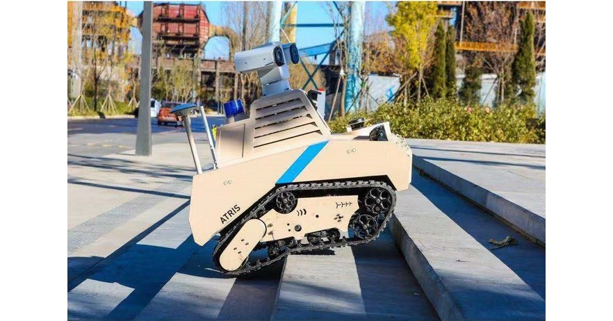 UBTech's All-terrain Patrol Robot ATRIS selected by Beijing's Shougang Park