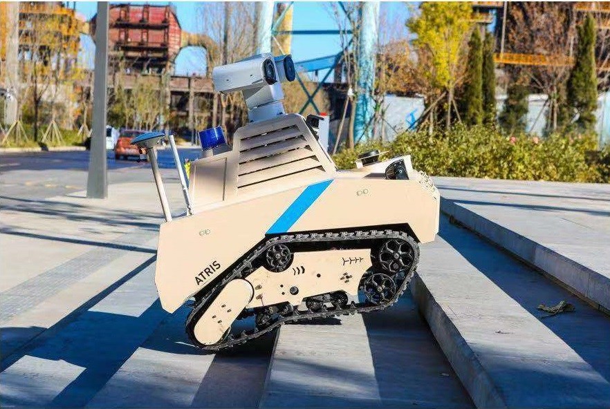 UBTech's All-terrain Patrol Robot ATRIS selected by Beijing's Shougang Park