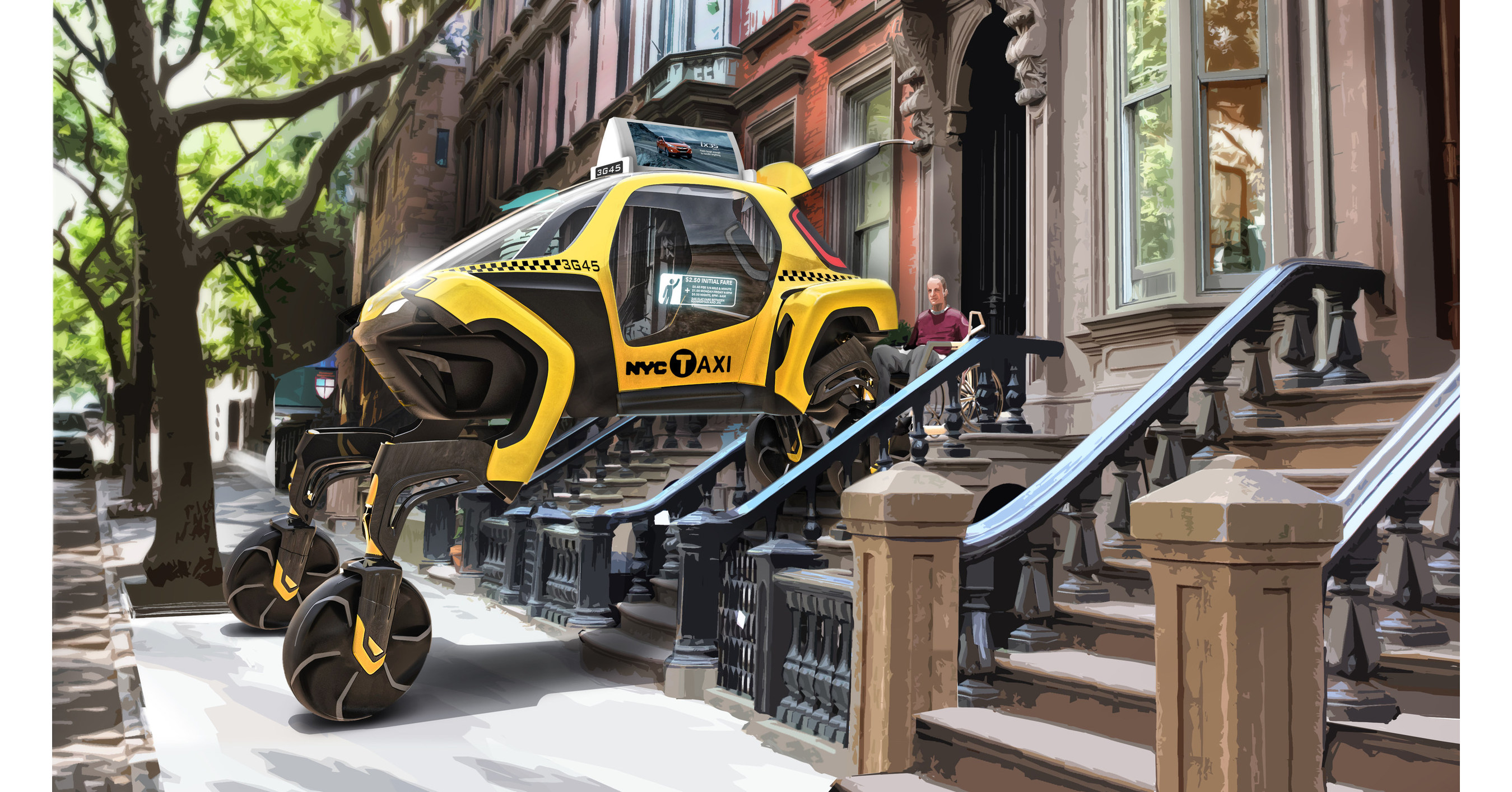 Hyundai Walking Car Concept is the Future of the First Responder Industry