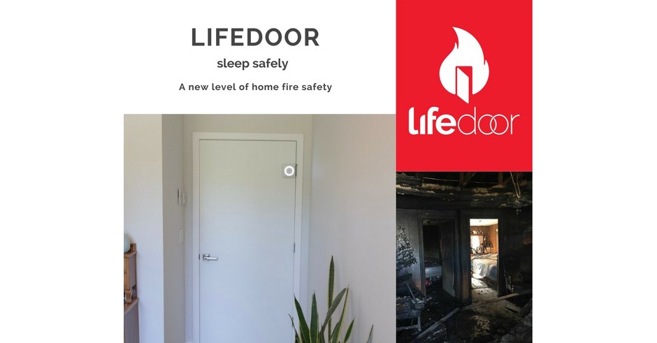 LifeDoor at CES 2019: Life-Saving Device Protects Families From House Fires