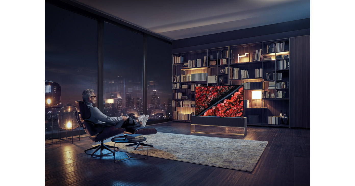 LG Ushers in the TV of Tomorrow With World's First Rollable OLED TV