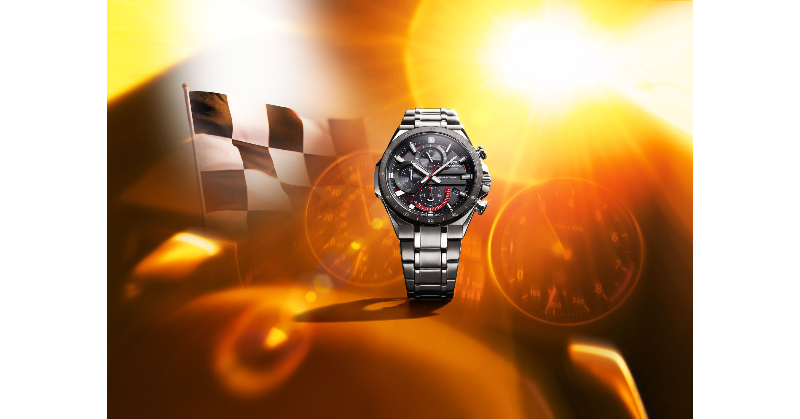 Casio Expands EDIFICE Line With Solar Powered Timepiece